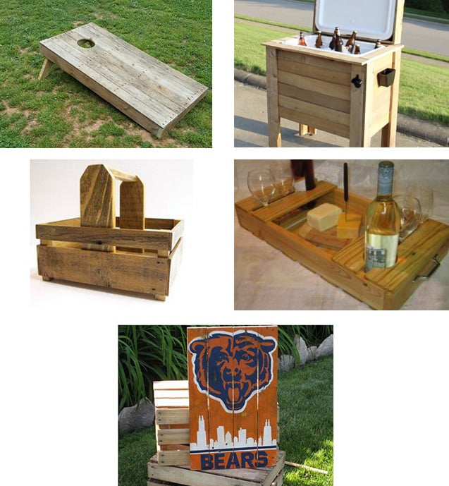5 Ways Pallets Make the Play this Tailgating Season - Rose Pallet